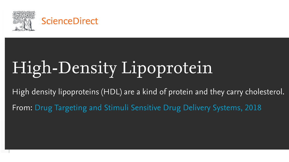The Complexity of High-Density Lipoproteins – Health Results